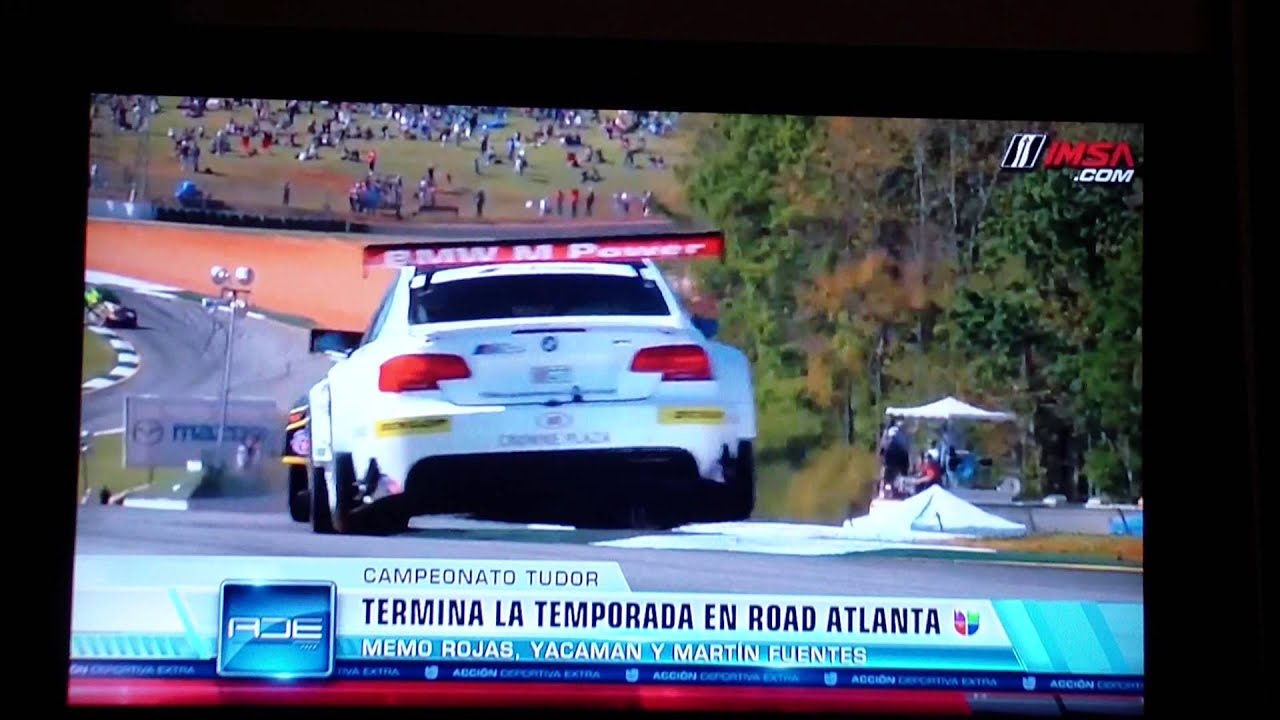 Univision Atlanta 34 Previa de la Petit Le Mans 10/1/2014 - YouTube