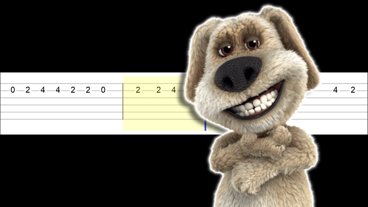 Talking Ben - BANG! (Easy Guitar Tabs Tutorial) - YouTube