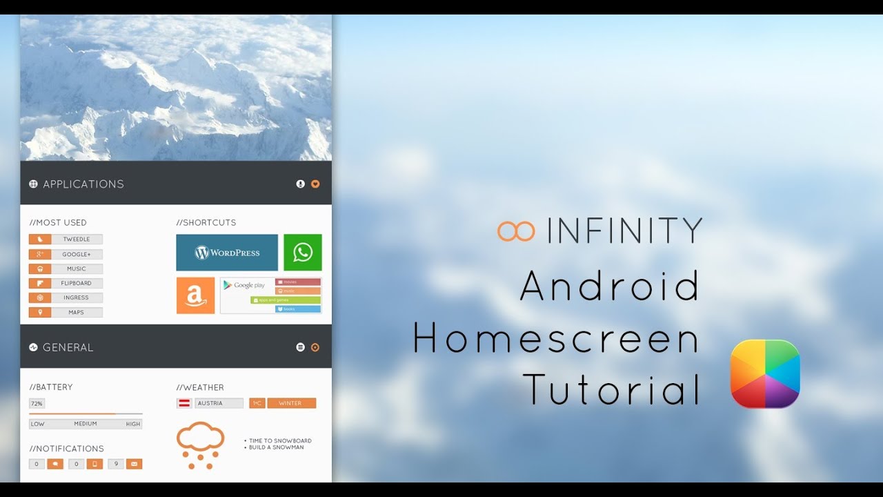 Infinity (xNiikk) - Android Homescreen Tutorial - YouTube