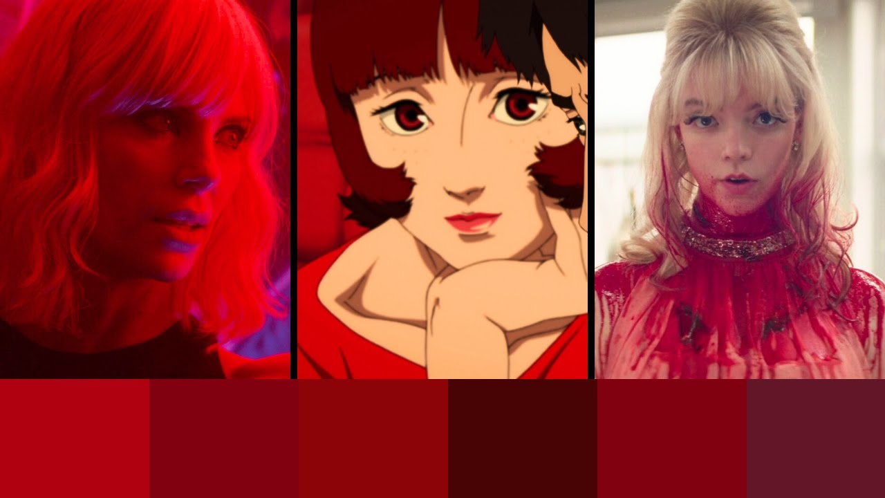 Stunning RED Colors In Movies - YouTube