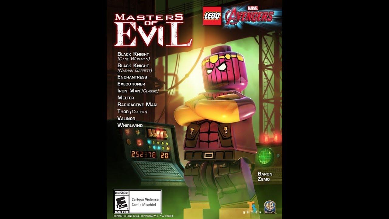 LEGO Marvel Avengers: DLC Master of Evil (PARTE 1) - YouTube