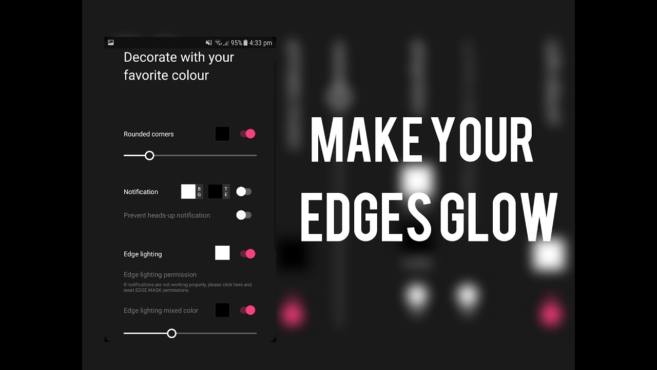 Make Your Edges Glowww !! | Edge Lightning | Edge Mask - YouTube