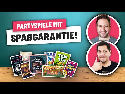 Die besten aktuellen Partyspiele !
