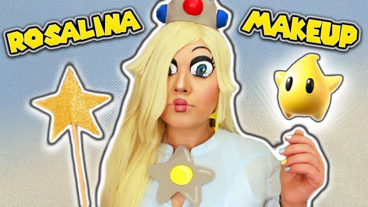 Nintendo Rosalina Cosplay | Super Mario Makeup Tutorial - YouTube