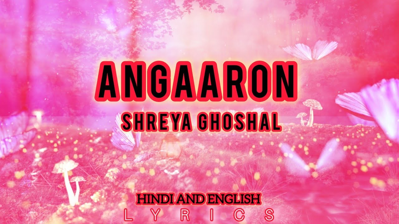 angaaron song lyrics in hindi and english from pushpa 2 # ...