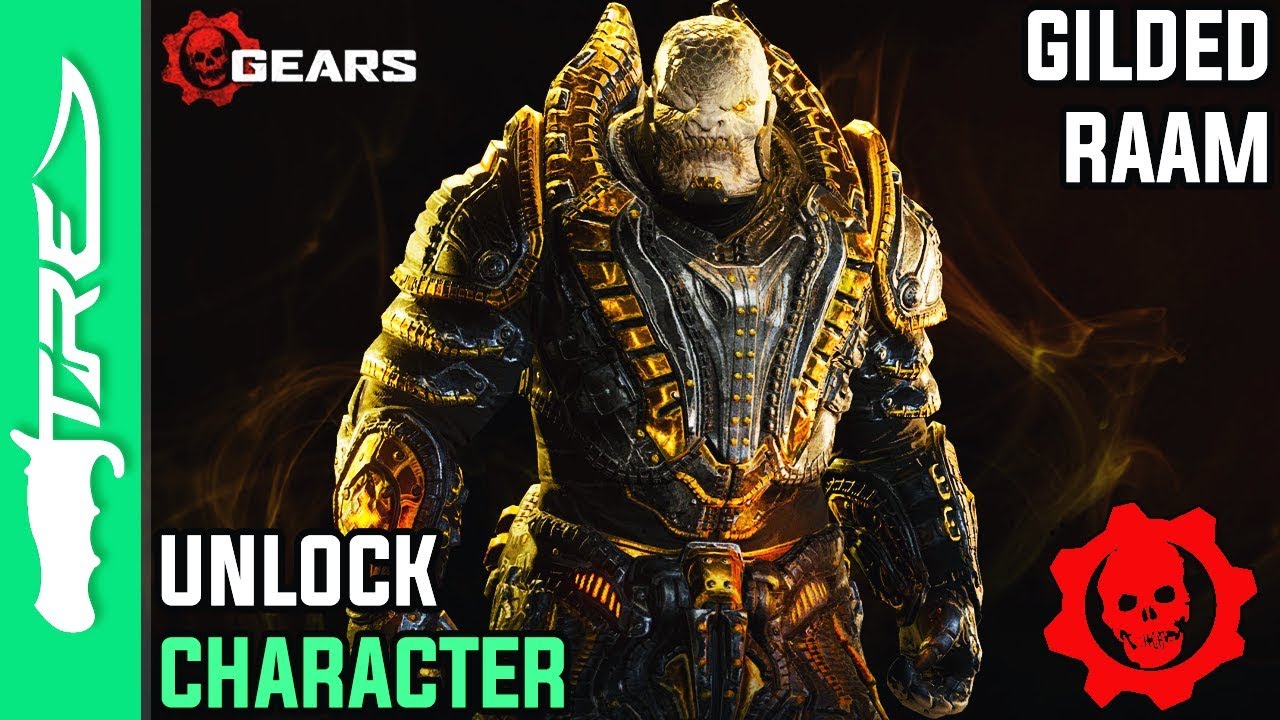 Gears of War 4 - Season 6 "Gilded RAAM" Unlockable Character Reward ...