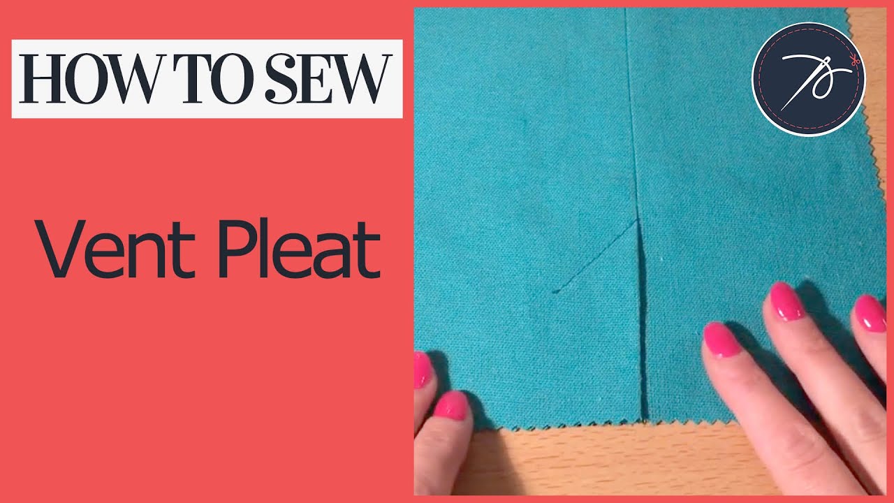 Sewing a Vent Pleat - YouTube