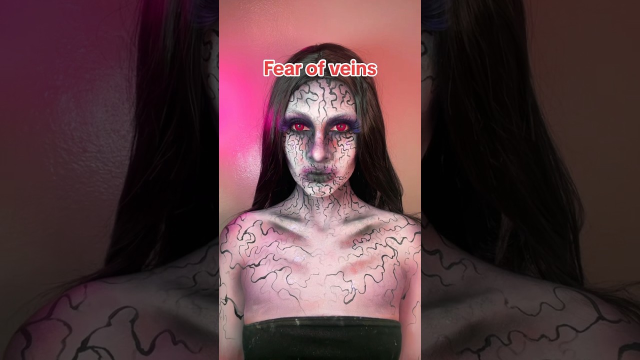 VENEPHOBIA SFX BODY PAINT 🤩 #makeup #venephobia #phobia #sfxmakeup # ...