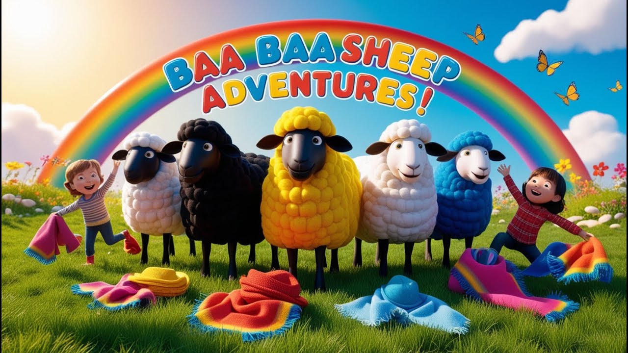 Baa Baa Black Sheep Song | Fun Nursery Rhyme for Kids | Fairy Tale Hub ...