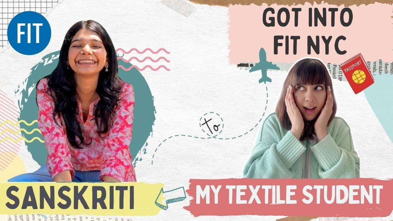 MY TEXTILE DESIGN STUDENT GOT INTO FIT NEW YORK | DesignerShala Premium ...