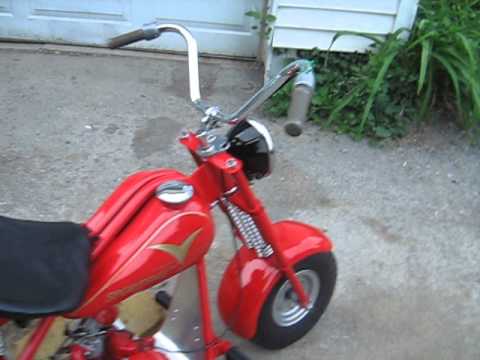 1963 SIMPLEX COMPACT SPORTSMAN MINIBIKE RESTORED - YouTube