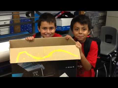 Team Bond Cardboard Challenge - YouTube