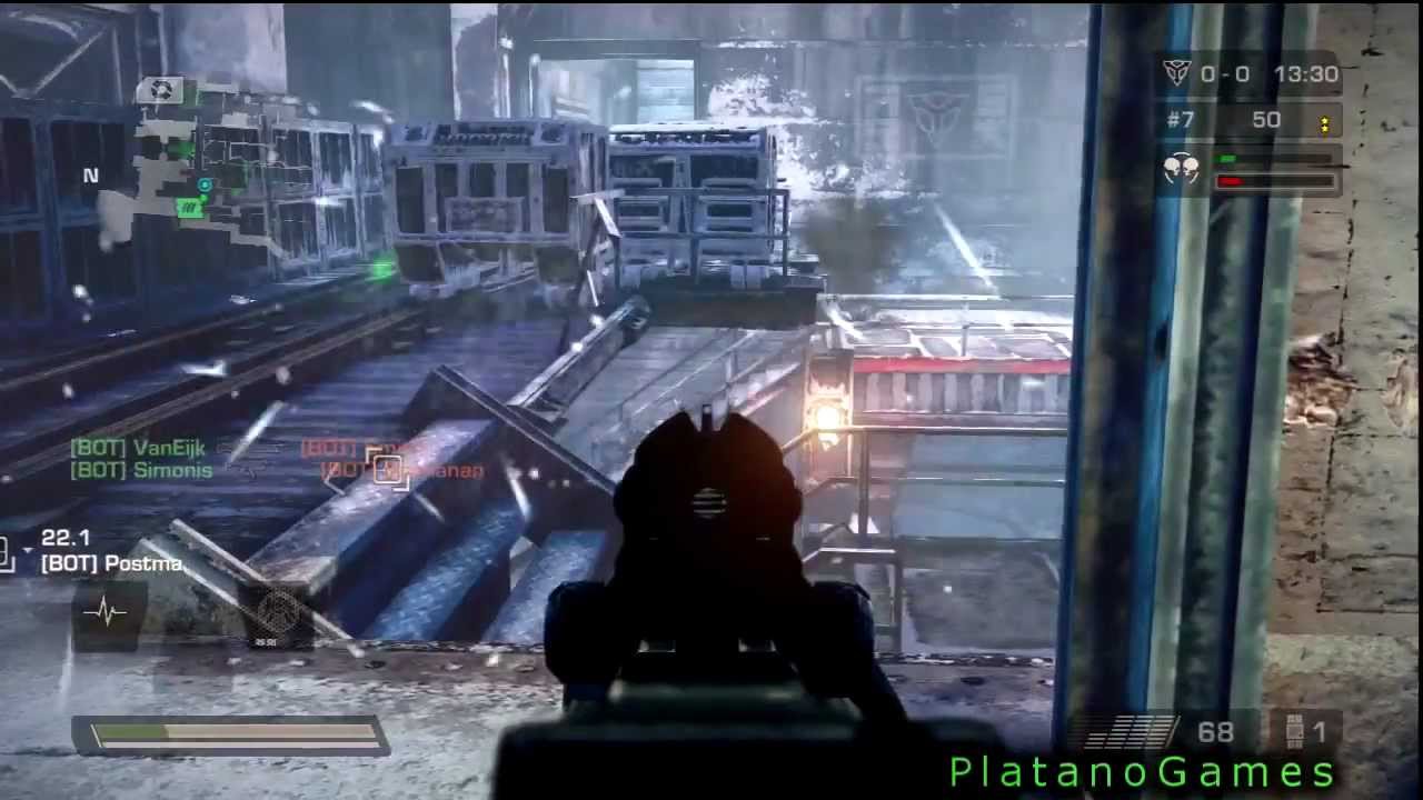 Killzone 3 - Elite 8 v 8 Botzone TDM - Frozen Dam - Guerrilla Warfare ...