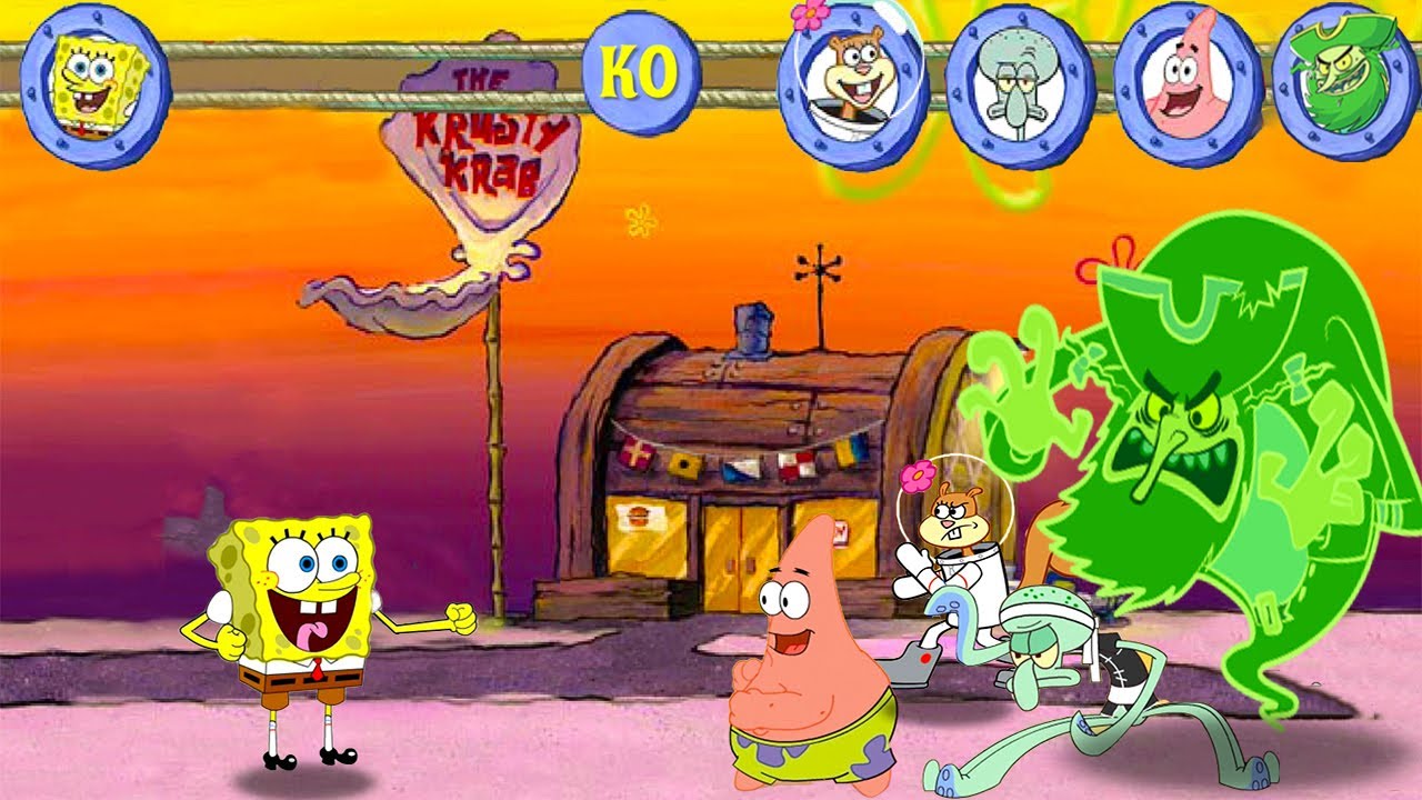 Reef Rumble Tournament: Spongebob Squarepants vs Sandy Patrick ...