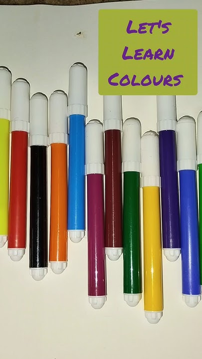 let's learn colors, educational short for children, kids colors ...