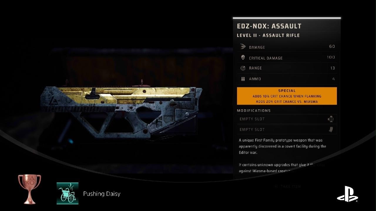 Miasma Chronicles Pushing Daisy trophy - YouTube