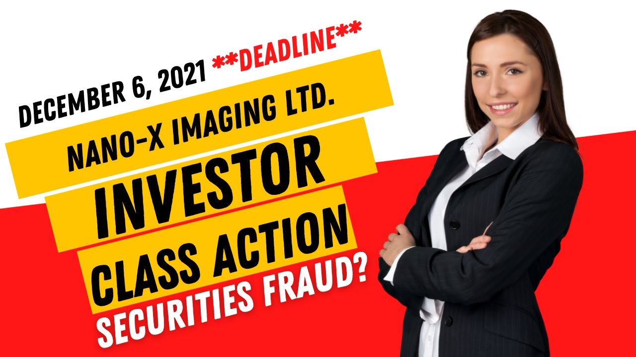 $NNOX Nanox Review (#NNOX) STOCKHOLDERS Class Action Nano-X Imaging Ltd ...