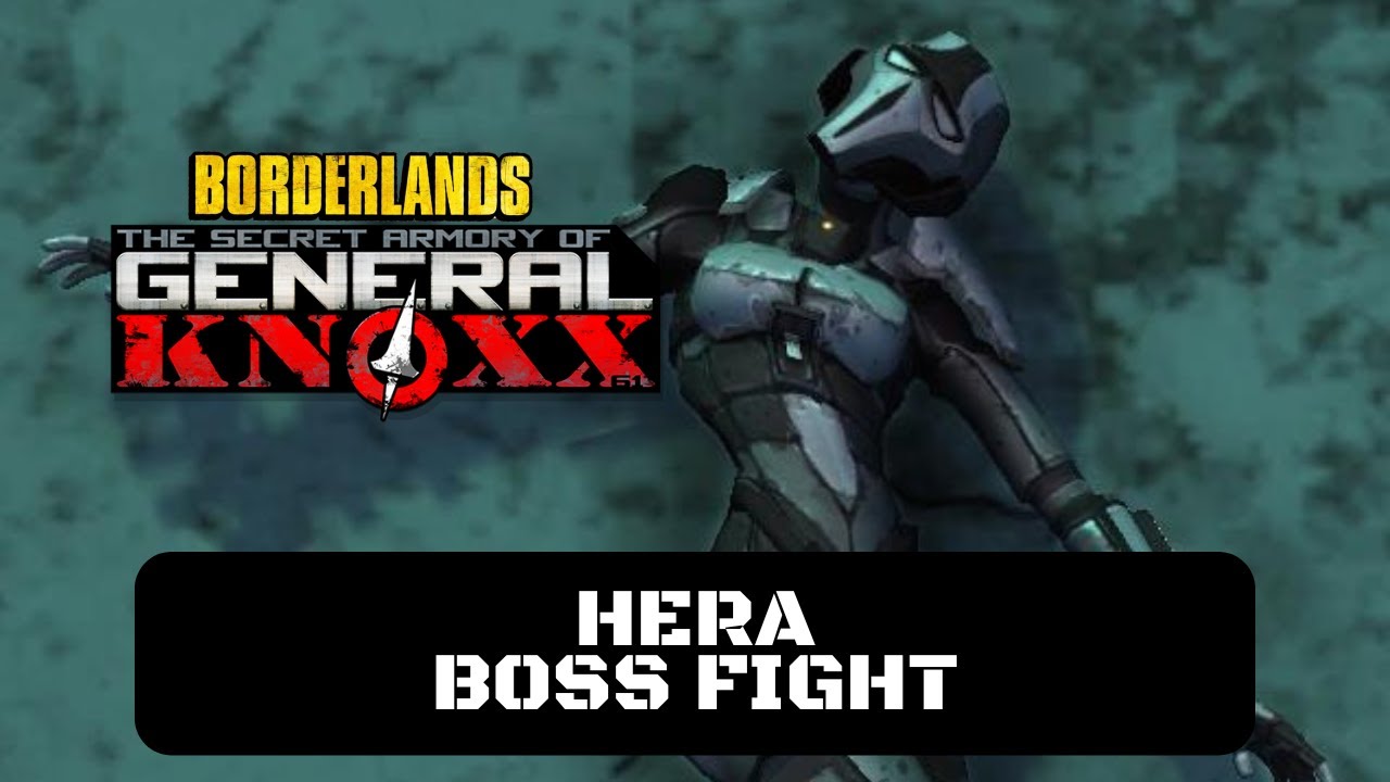 Borderlands The Secret Armory of General Knoxx - Hera Boss Fight - YouTube