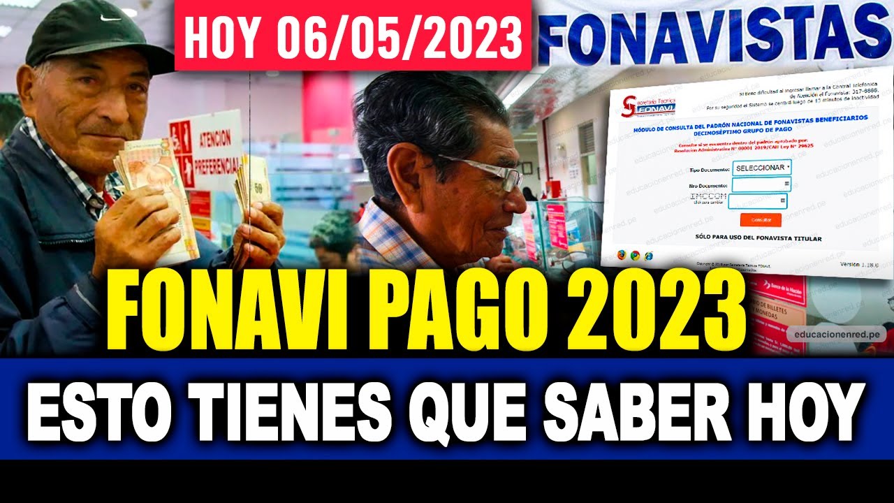 Fonavi lo último Pago 2023, tenemos noticias urgente, esto tienes que saber hoy, hermanos ...