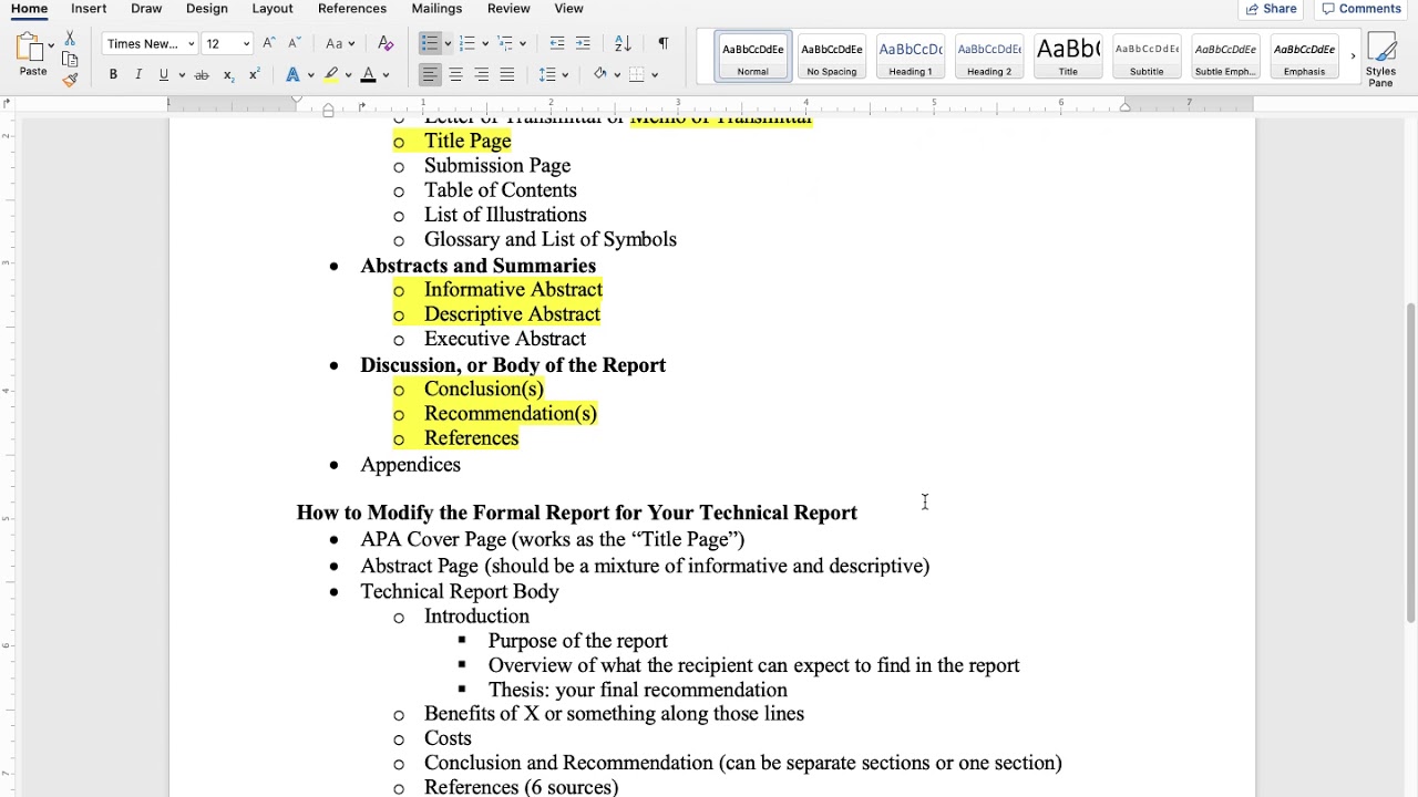 ENGL 221 Technical Report (Draft Revision) - YouTube
