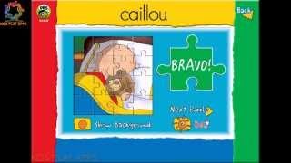 Caillou House of Puzzles Game PBS Game for kids - YouTube