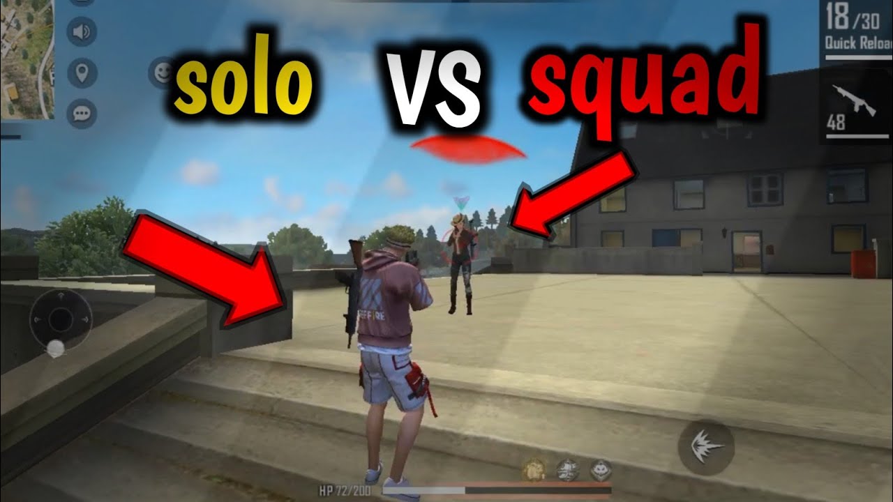 1v4 awesome gameplay || FREE FIRE GAMEPLAY - YouTube