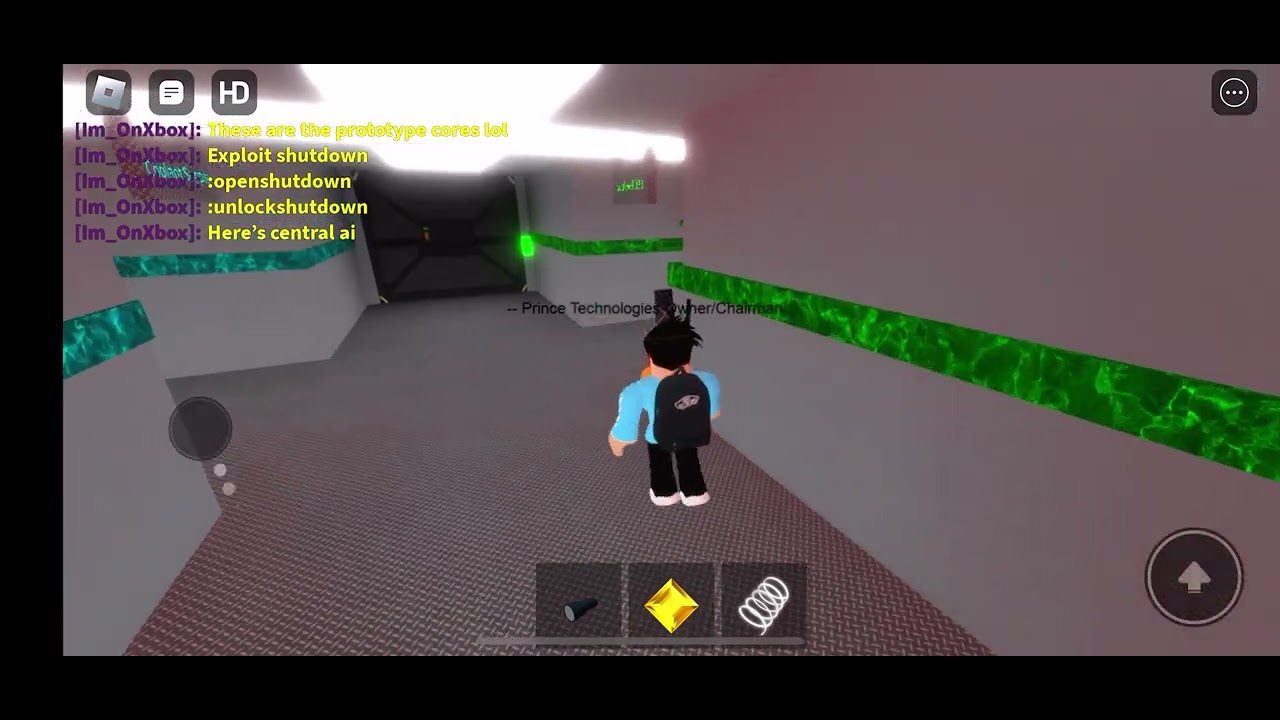Roblox Prince Tech Computer Core Remake! Startup and half of a tour ...