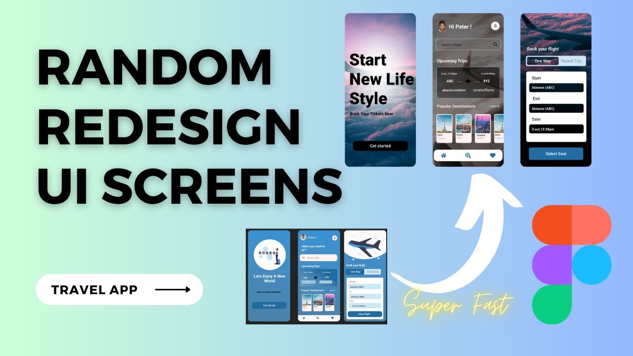 #15 Random UI Screen Redesign - YouTube