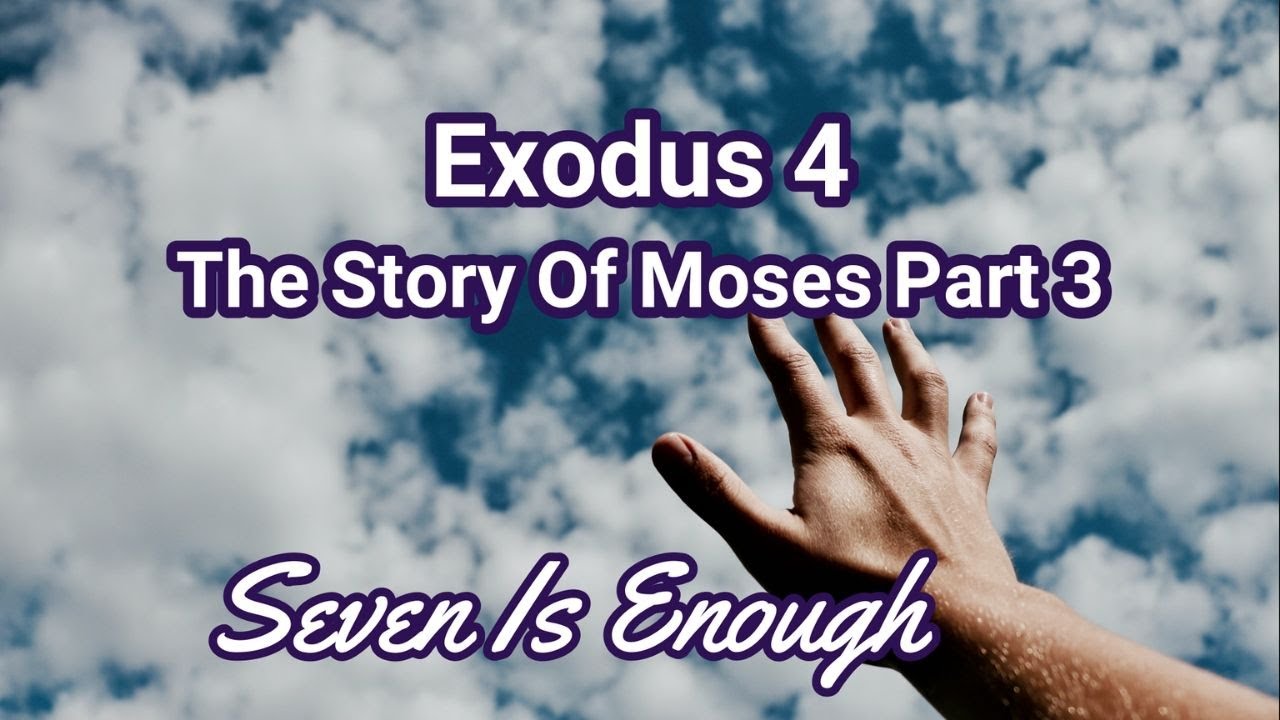 The Story Of Moses Part 3 Wednesday's Words To Live By! Read With Us ...