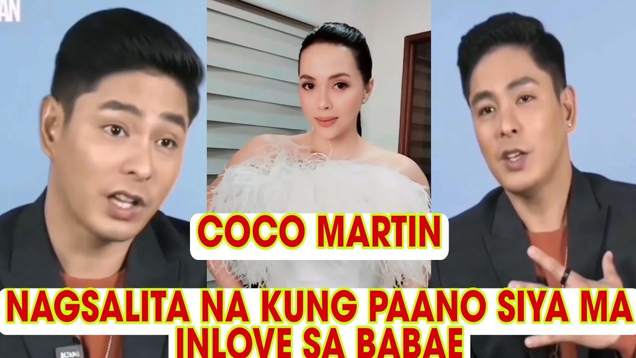 COCOJUL'S UPDATE COCO MARTIN NAGSALITA NA KUNG PAANO SIYA MA INLOVE SA BABAE - YouTube