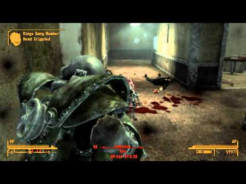 Fallout New Vegas Shotgun Massacre (high on turbo) - YouTube