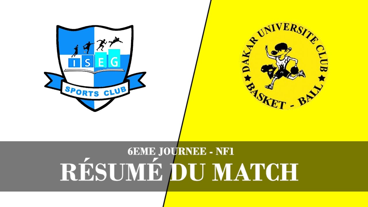 ISEG SPORT vs DUC - 6eme Journée | D1 F. Sénégal | 05.03.2023 ...