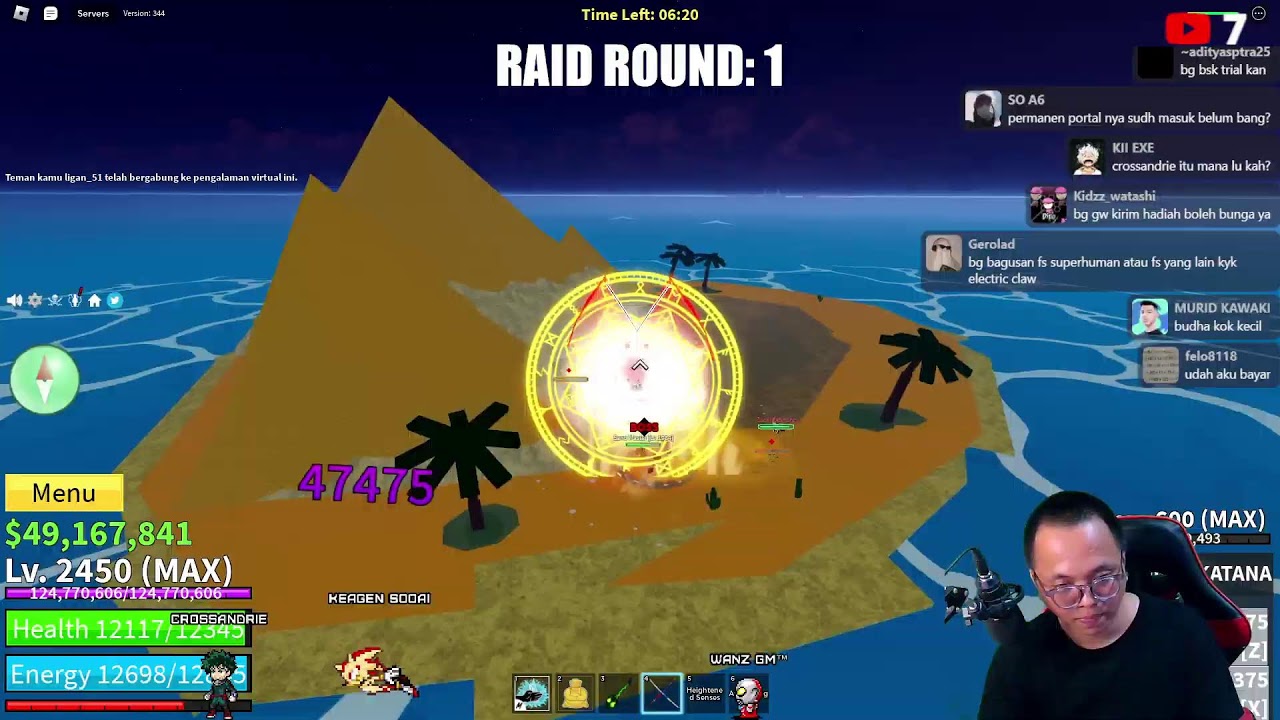 FREE RAID SEA 2 SAMPAI BOSAN #28 - Blox Fruits - YouTube
