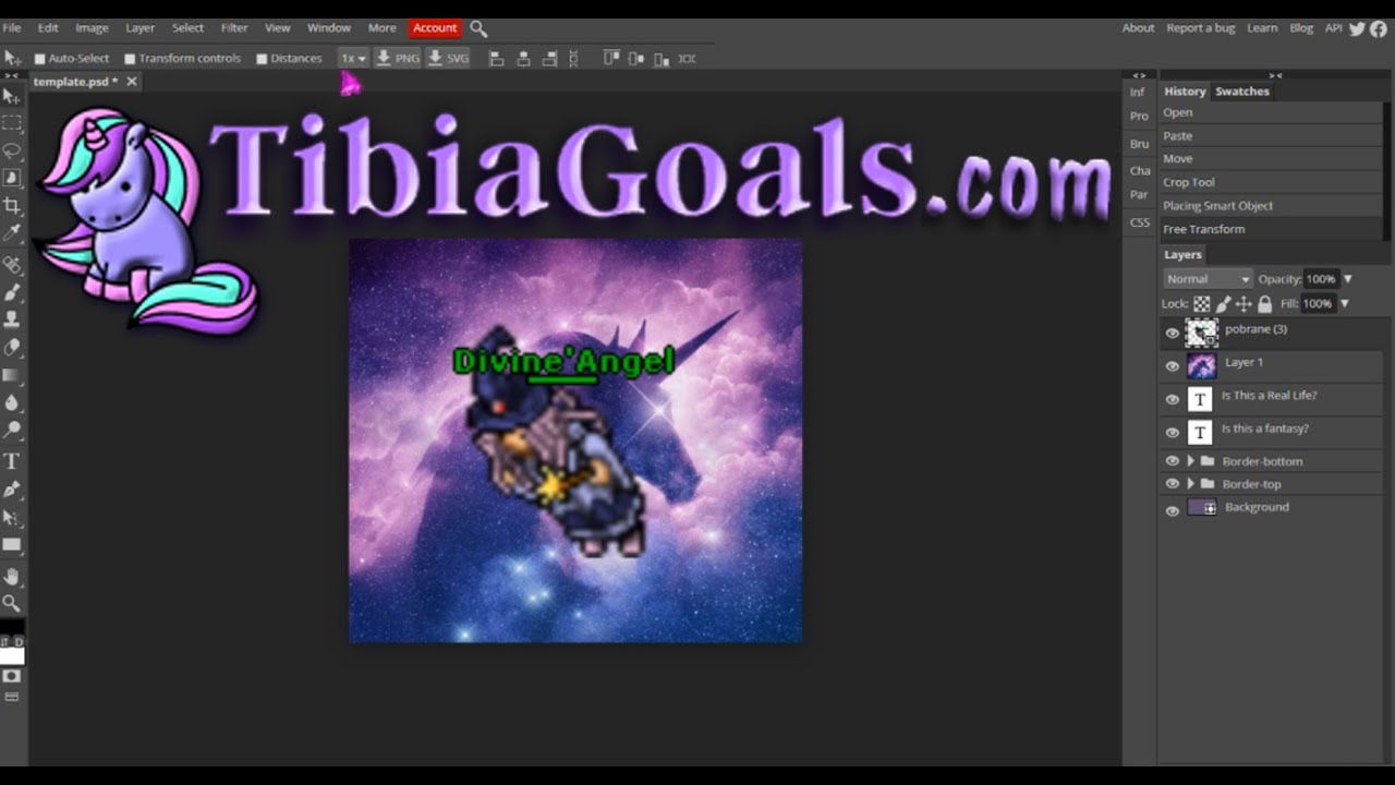 Tutorial: Avatar of your character for your Tibian social media - www ...