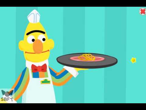 SESAME STREET SUPER SALAD DINER PBS KIDS GAME 2017 NEW - YouTube
