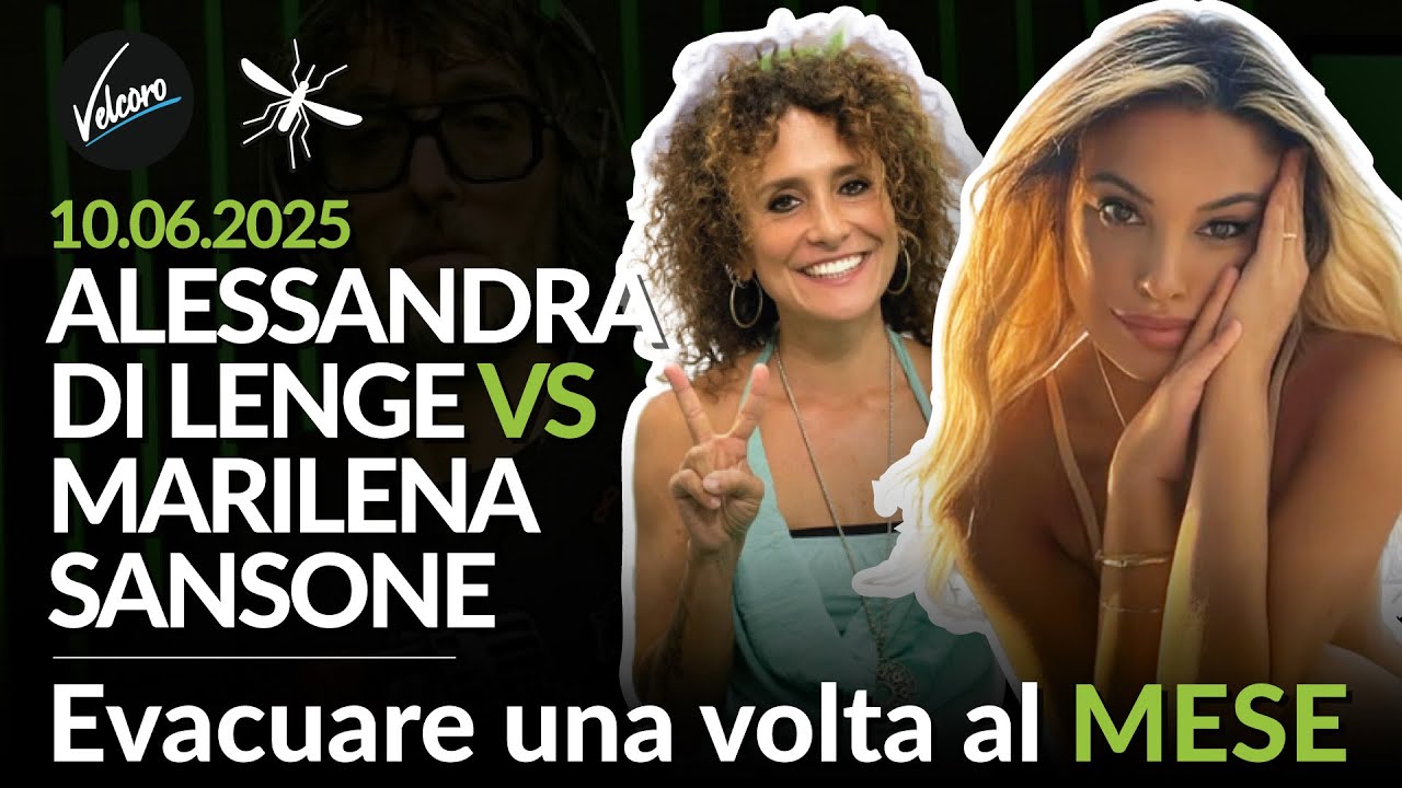 Evacuare una volta al mese - Alessandra Di Lenge vs Marilena Sansone ...