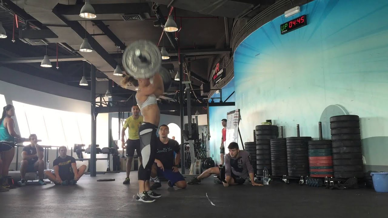 Jamie Greene 16.5 Crossfit Yas Africa Region - YouTube