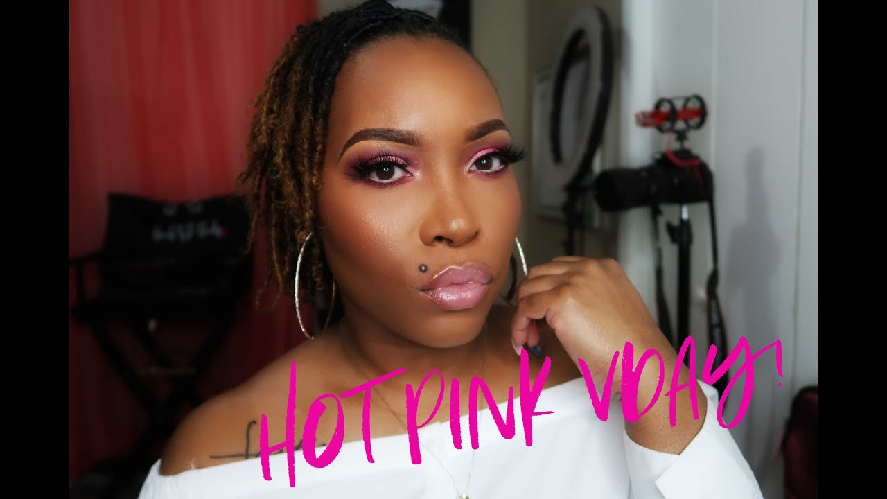 HOT PINK VALENTINE'S DAY LOOK !! | BEAU'D BY D.BEASLEY - YouTube