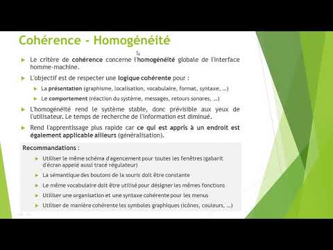 7-Cohérence - Homogénéité - YouTube