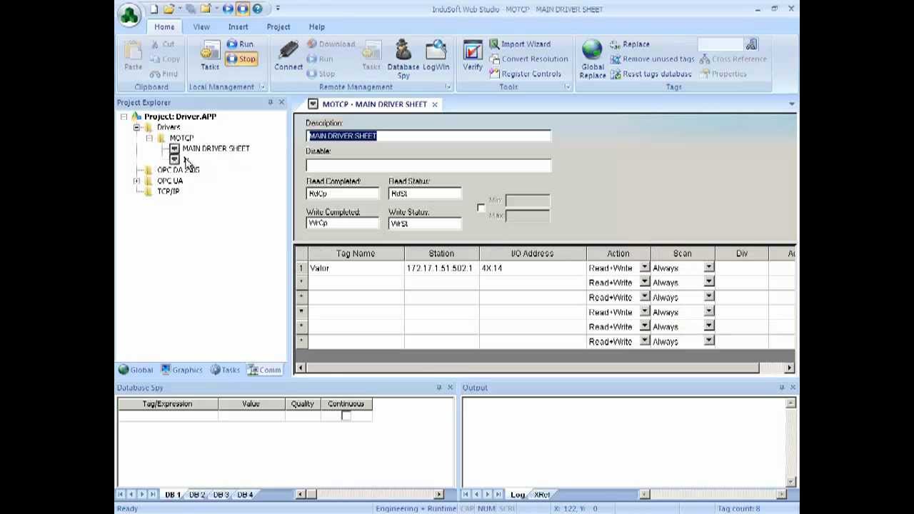 InduSoft Web Studio Drivers 2/2 : parte 8 de la serie - YouTube