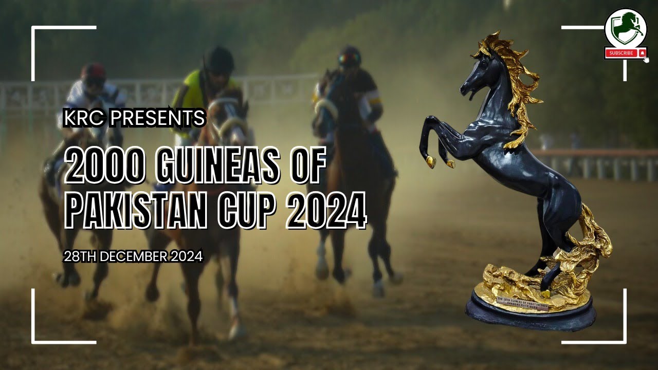 KRC | THE 2000 GUINEAS OF PAKISTAN CUP 2024 | 7th Race of 28th DECEMBER ...