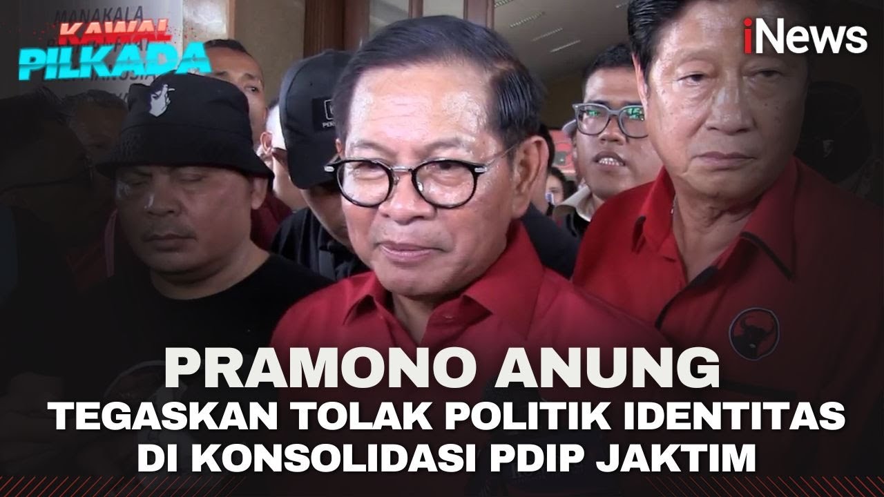 Pramono Anung Ajak Kader PDIP Tinggalkan Politik Identitas di Pilkada ...