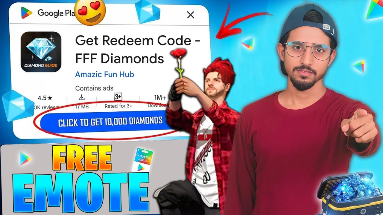 Get Redeem Code FFF Diamonds App Real Or Fake | Get Redeem Code FFF ...