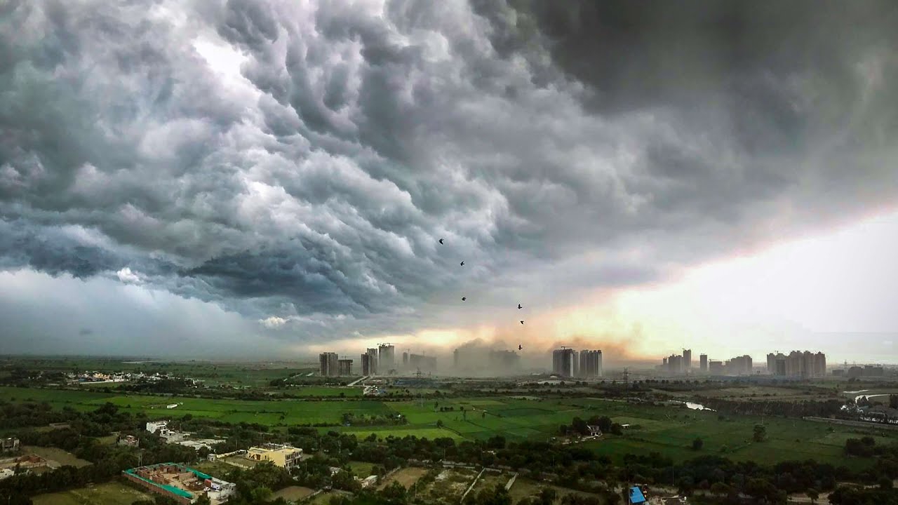Dark Clouds with Strong Wind - 4K Ultra HD (A Timelapse Film) - YouTube