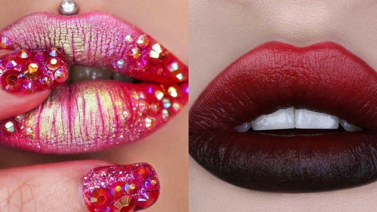 New Lip Art Ideas || Amazing Lipstick Tutorials # 3 - YouTube