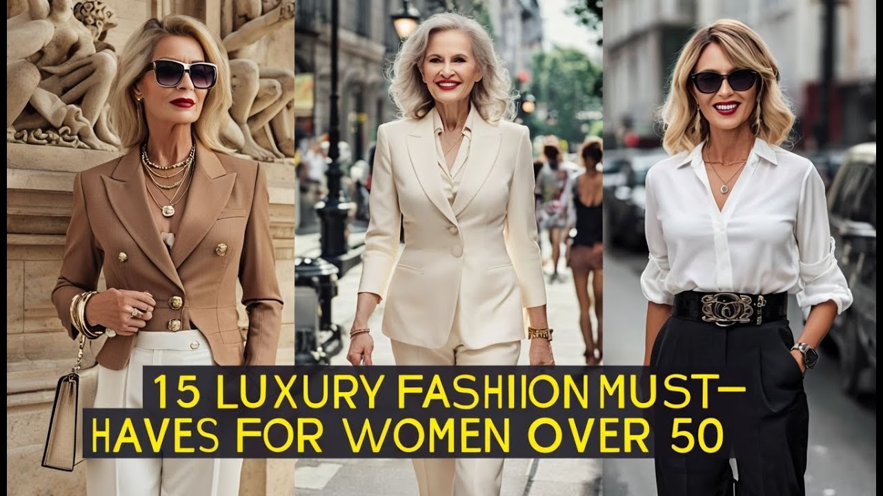 15 Ultra-Rich Fashion Secrets Every Woman Over 50 Needs to Know in 2025 ...