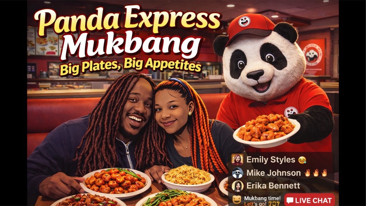 Panda Express Mukbang | Big Plates, Big Appetites - YouTube