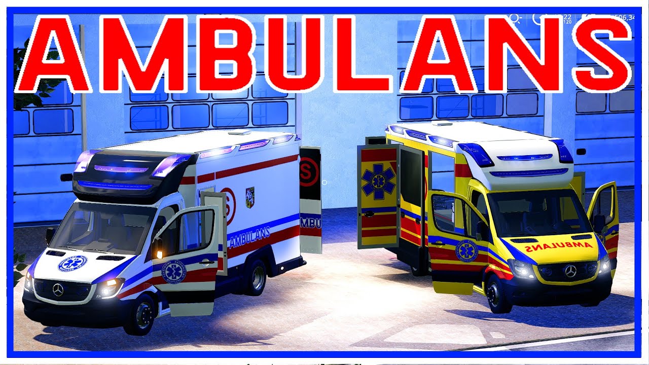 [FS19] [DL] Prezentacja ambulansu MB Sprinter z zabudową Tigis - YouTube