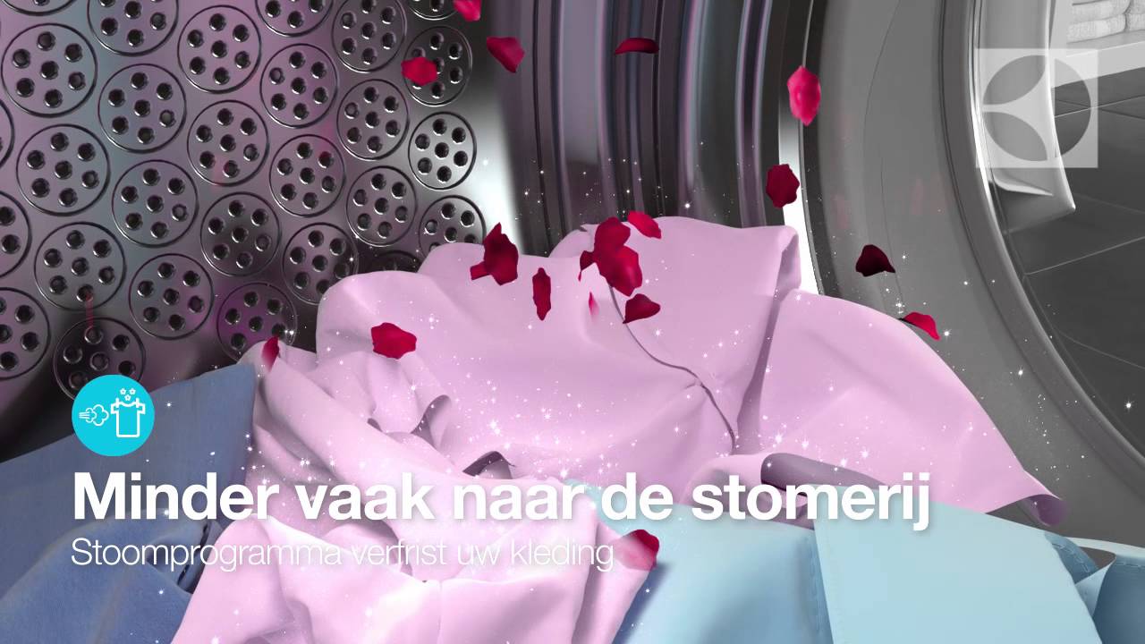 Electrolux - Wasmachine - Stoom Systeem - YouTube