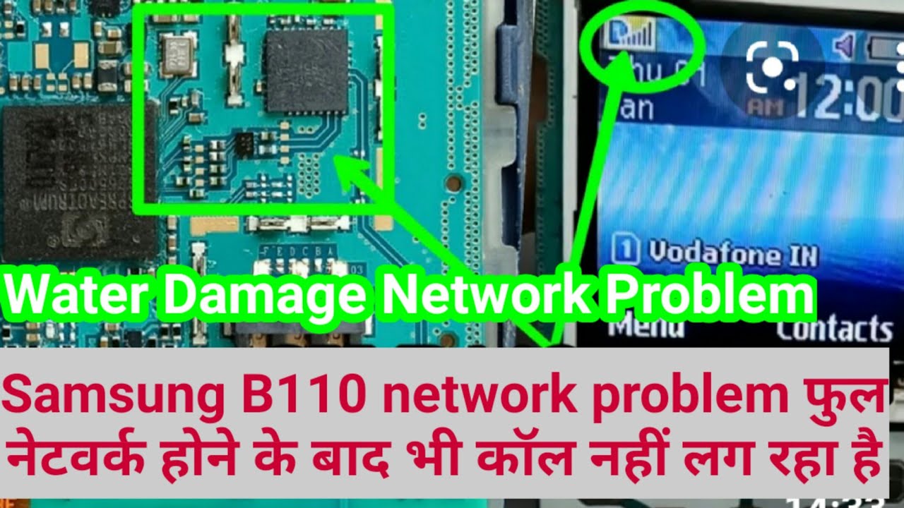 Samsung B110 ,1200y , B310 Full network but call not working Problem ...